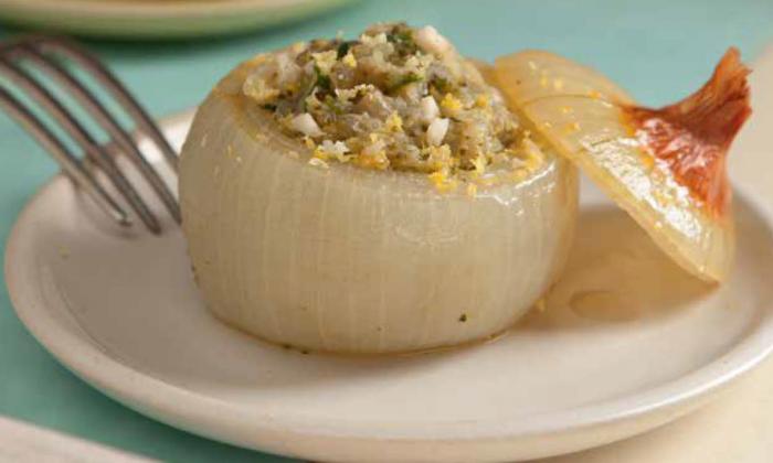 Cebollas rellenas | Fundación G+E